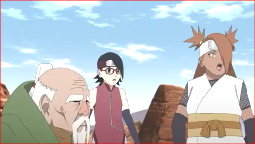 BORUTO_87,突然の出来事に驚くサラダとチョウチョウ | BORUTO最新まとめ情報局