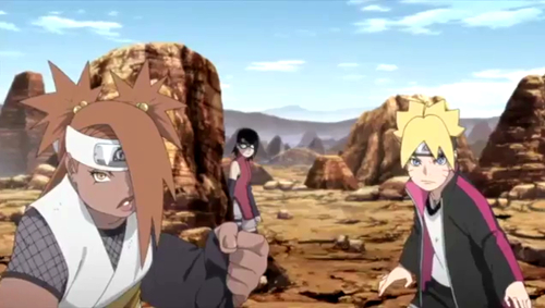 boruto_87.一歩引いて観察モードのサラダ… | BORUTO最新まとめ情報局